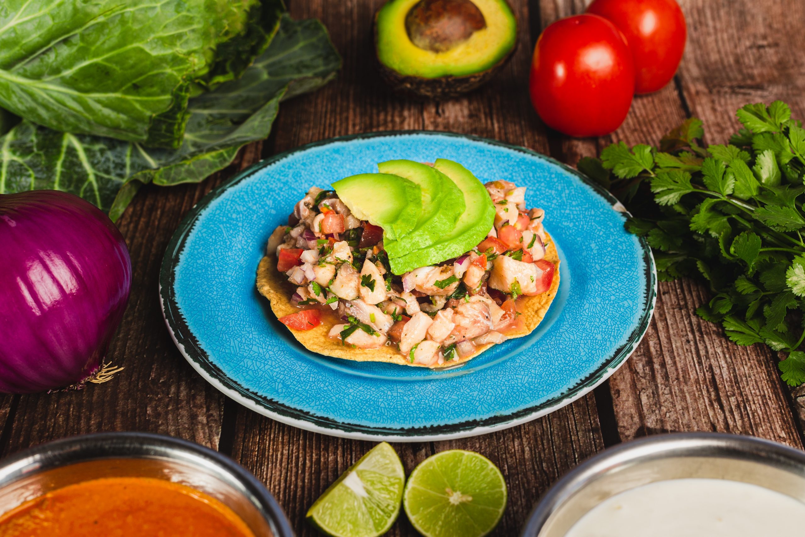 Tostada de ceviche estilo Sinaloa de la tía Jackie - Casa de Mexico
